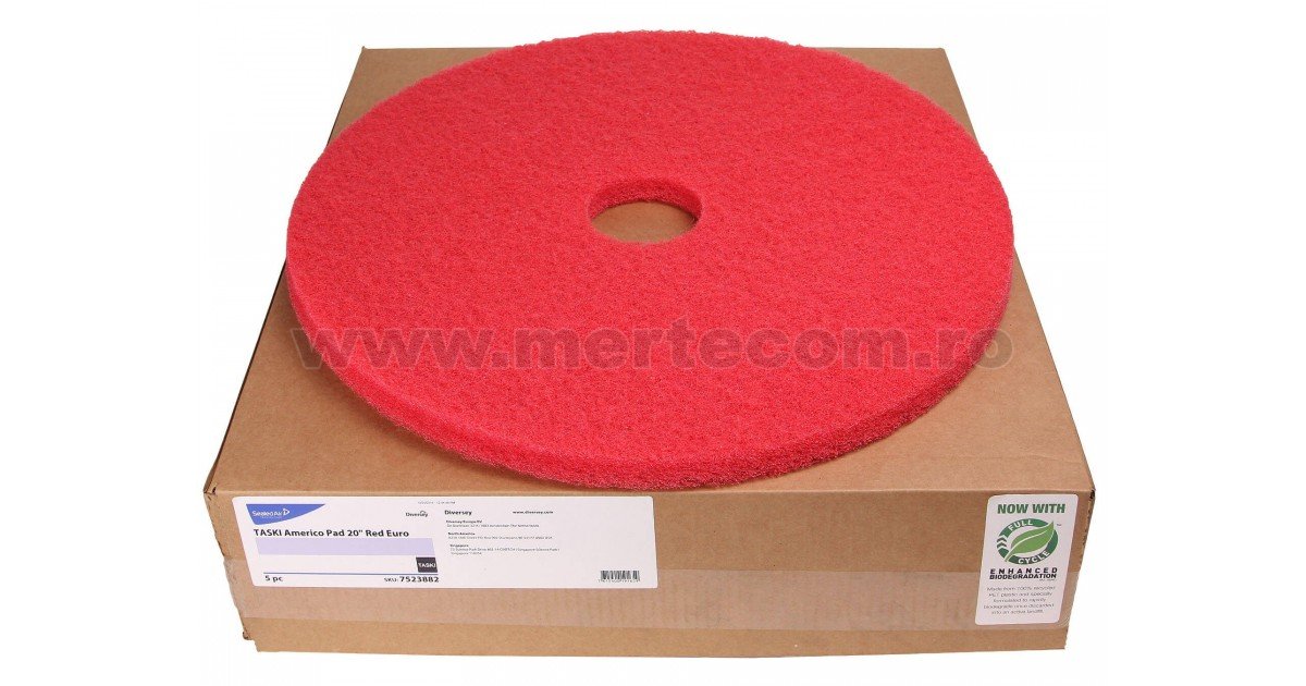 Pad Taski Americano 7523882 20'' Red - Mertecom.ro