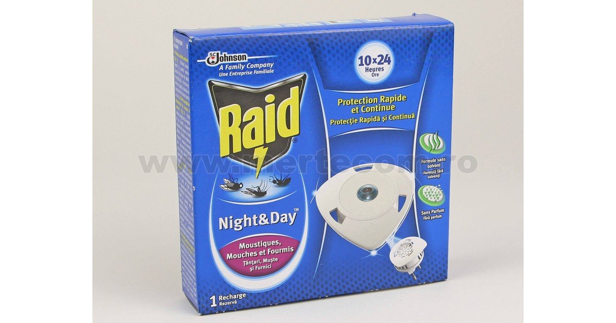 Rezerva aparat electric Raid Night&Day - Mertecom.ro