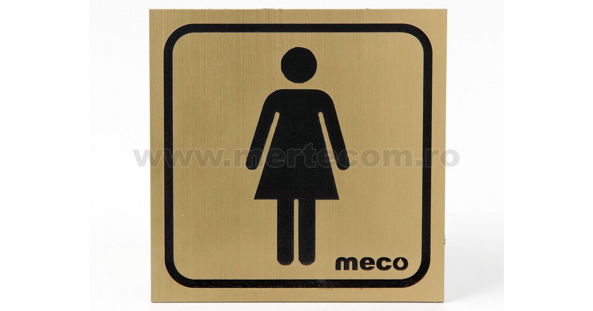 Semn indicator toaleta femei - Mertecom.ro