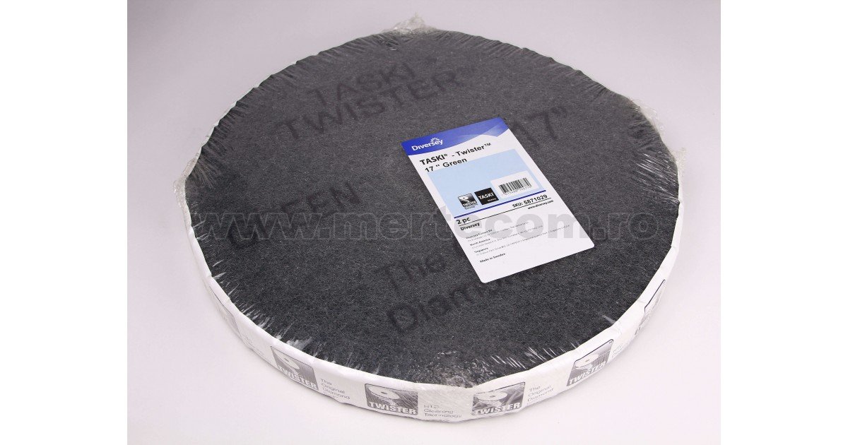 Pad Taski Twister Green 17'' 5871029 - Mertecom.ro