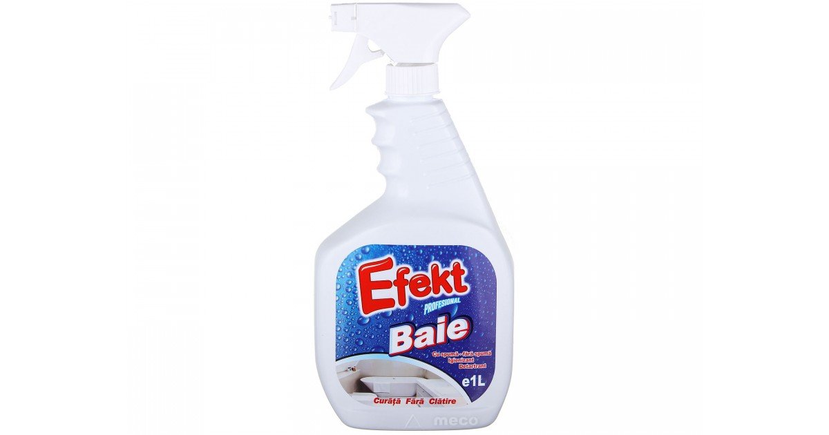 Detergent lichid baie fara clatire Efekt 1litru - Mertecom.ro