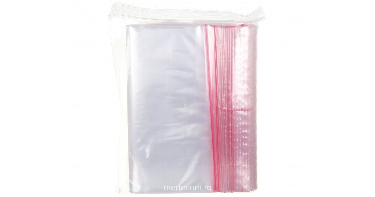 Pungi zip-lock 20x25cm 100buc - Mertecom.ro