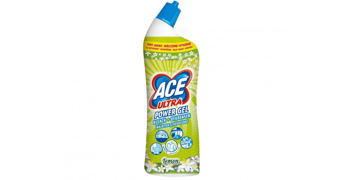 Detergent inalbitor si degresant Ace Ultra 750ml (Lemon) - Mertecom.ro