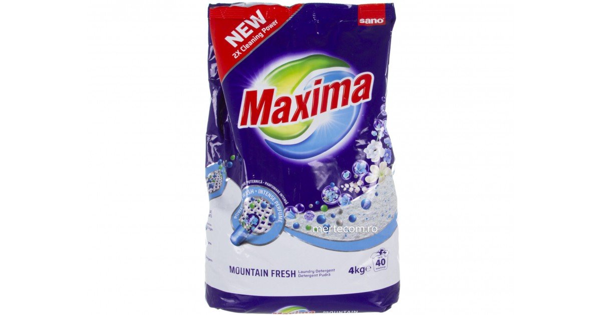 Detergent automat Sano Maxima 4kg - Mertecom