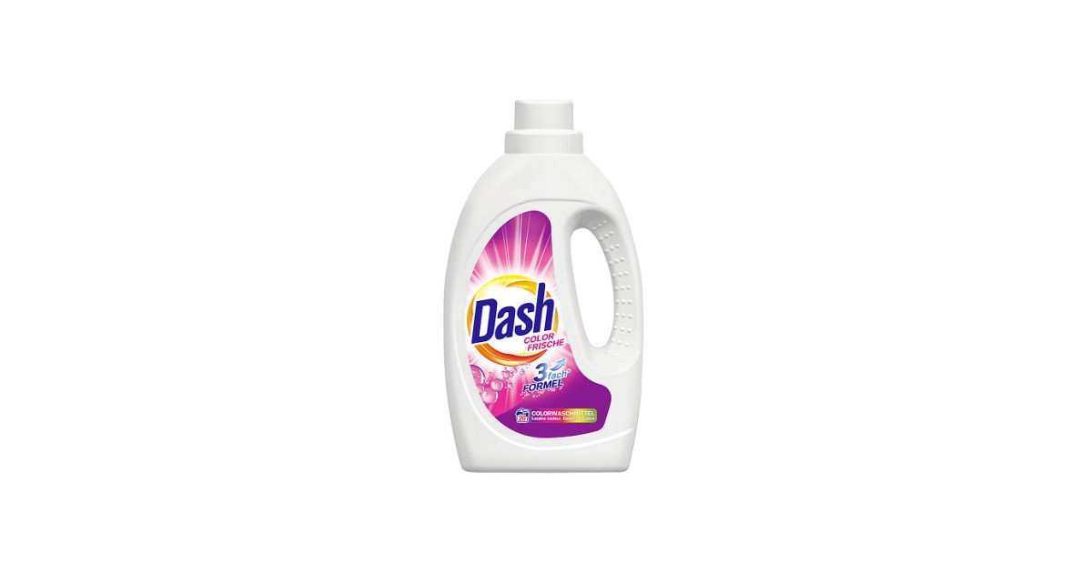 Detergent lichid rufe color Dash 2.75litri - Mertecom.ro