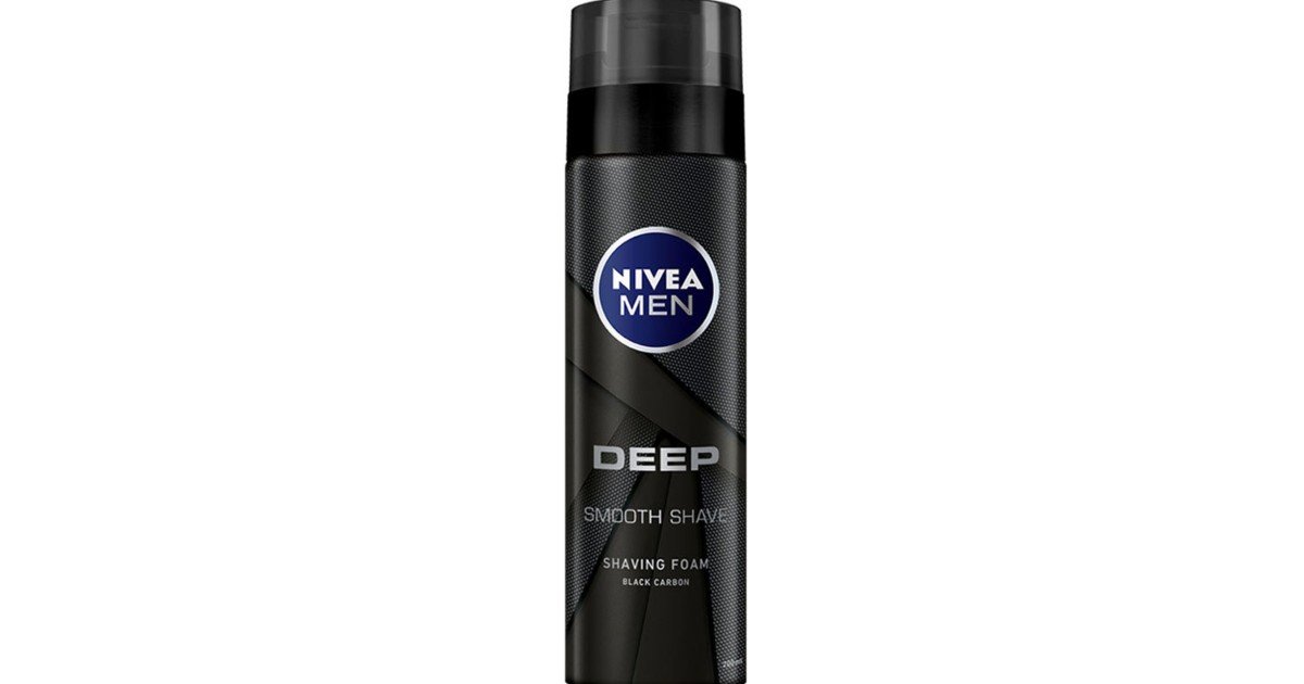 Spuma de ras Nivea Men Deep Smooth 200ml - Mertecom.ro