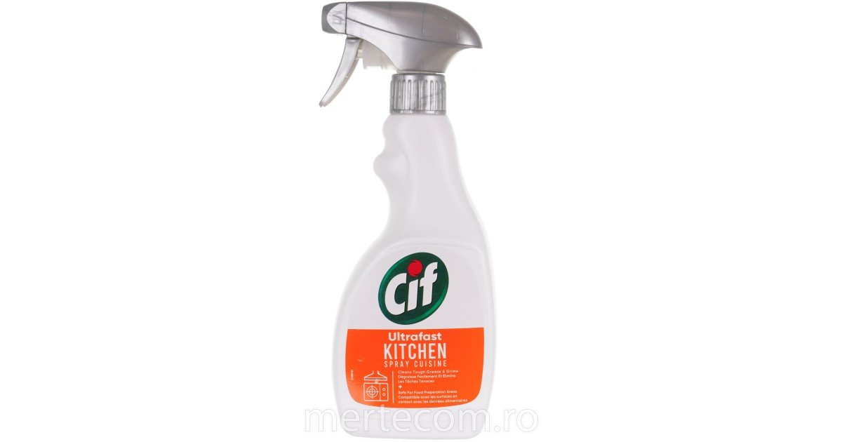 Cif Spray pentru Bucatarie Ultrafast 500 ml - Mertecom
