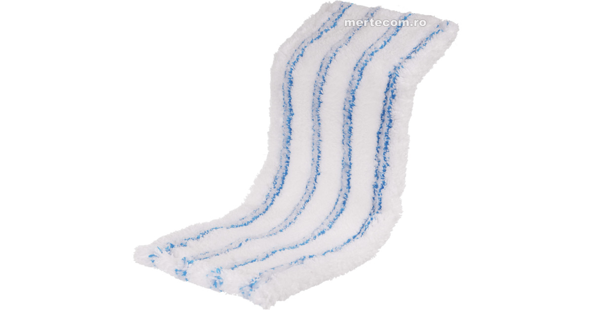 Mop microfibra profesional plat 15x40cm cu buzunare - Mertecom.ro