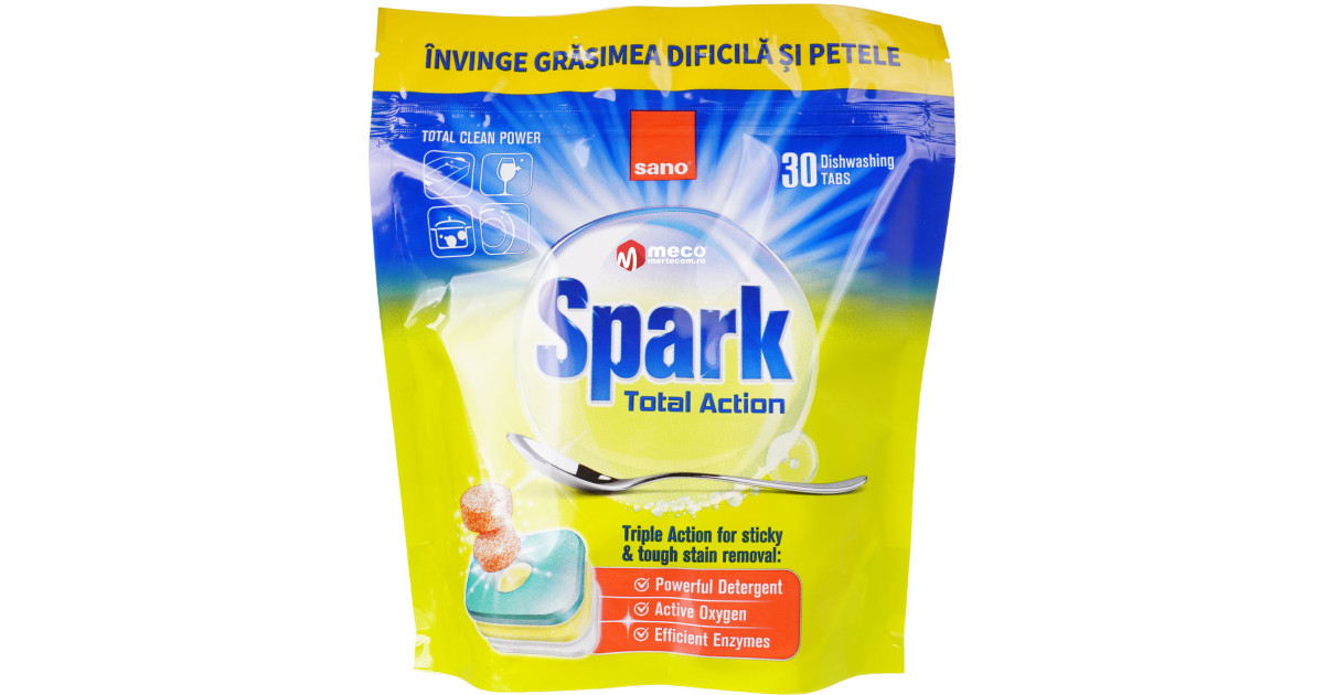 Capsule Spark 30buc Total Action - Mertecom