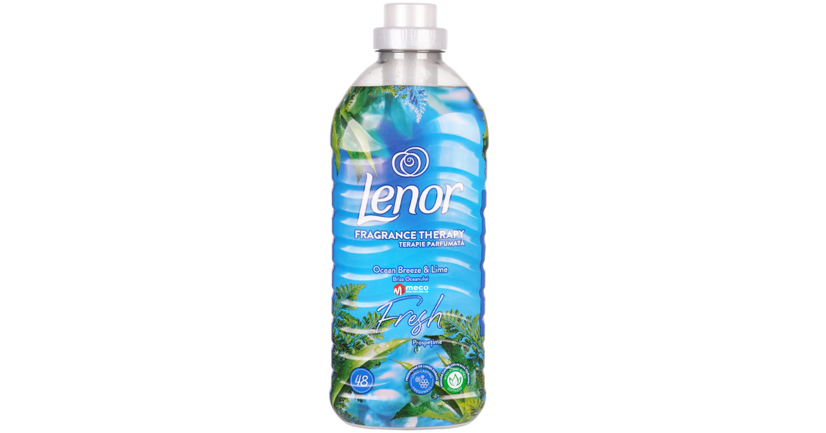 Balsam rufe Lenor 1,2L (Ocean Breeze & Lime) - Mertecom.ro