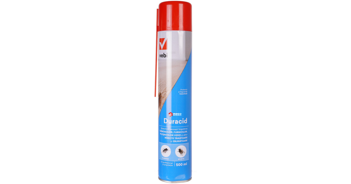 Insecticid spray impotriva insectelor Duracid 500ml - Mertecom.ro