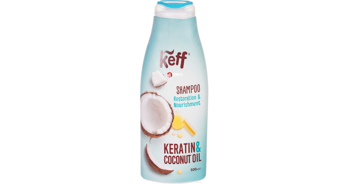 Sampon Keff Cheratina & Ulei de Cocos 500ml - Mertecom