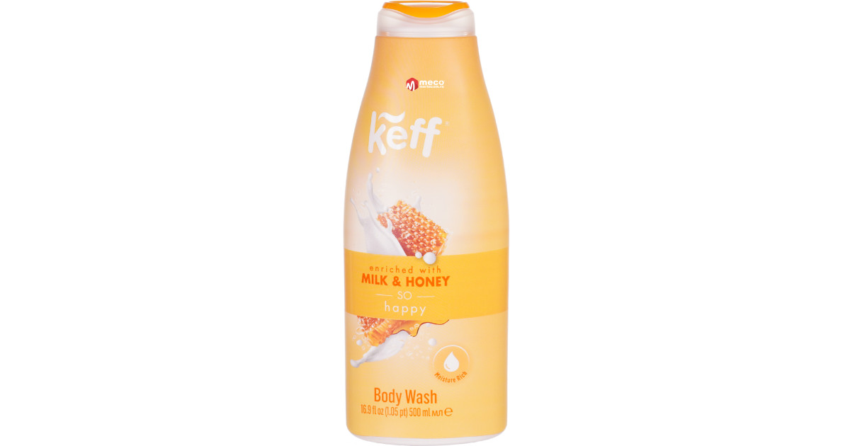 Gel de dus Keff 500ml (Milk & Honey) - Mertecom.ro