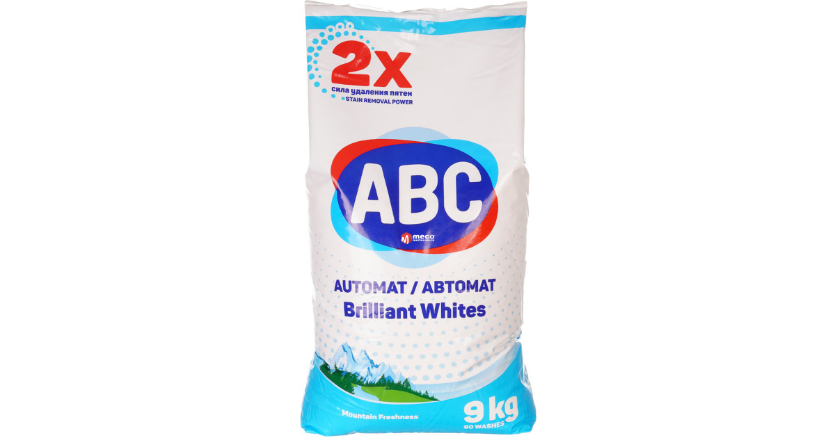 Detergent rufe automat ABC 9 kg Mountain Freshness - Mertecom.ro
