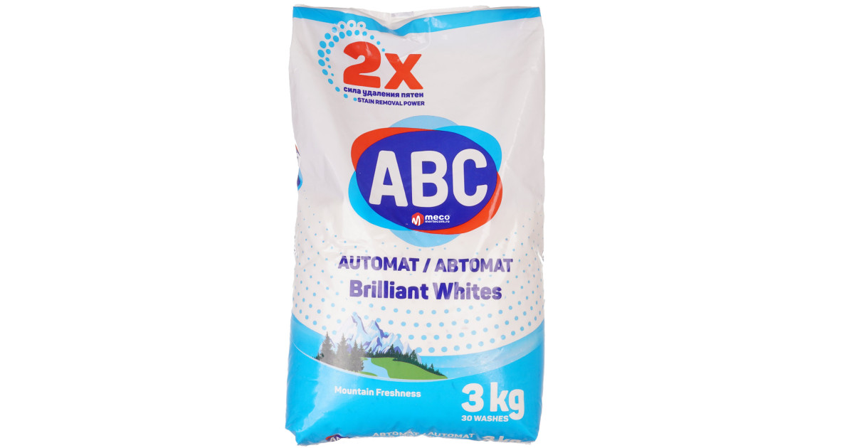 Detergent rufe automat ABC 3 kg Mountain Freshness - Mertecom.ro