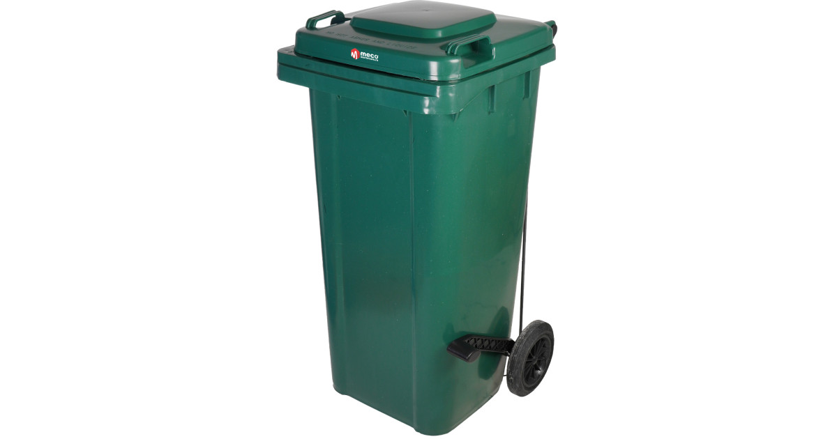 Europubela culoare verde cu pedala MZED3005 H-94cm 120 litri - Mertecom.ro