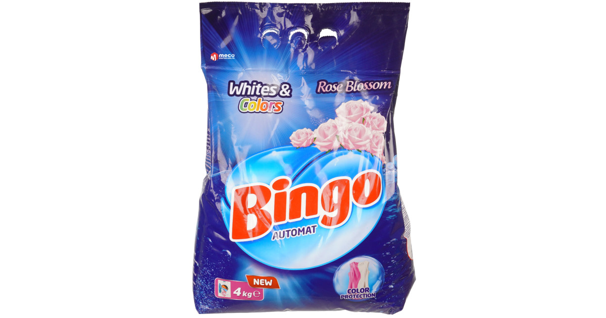 Detergent rufe automat Bingo White & Colors 4 kg - Mertecom