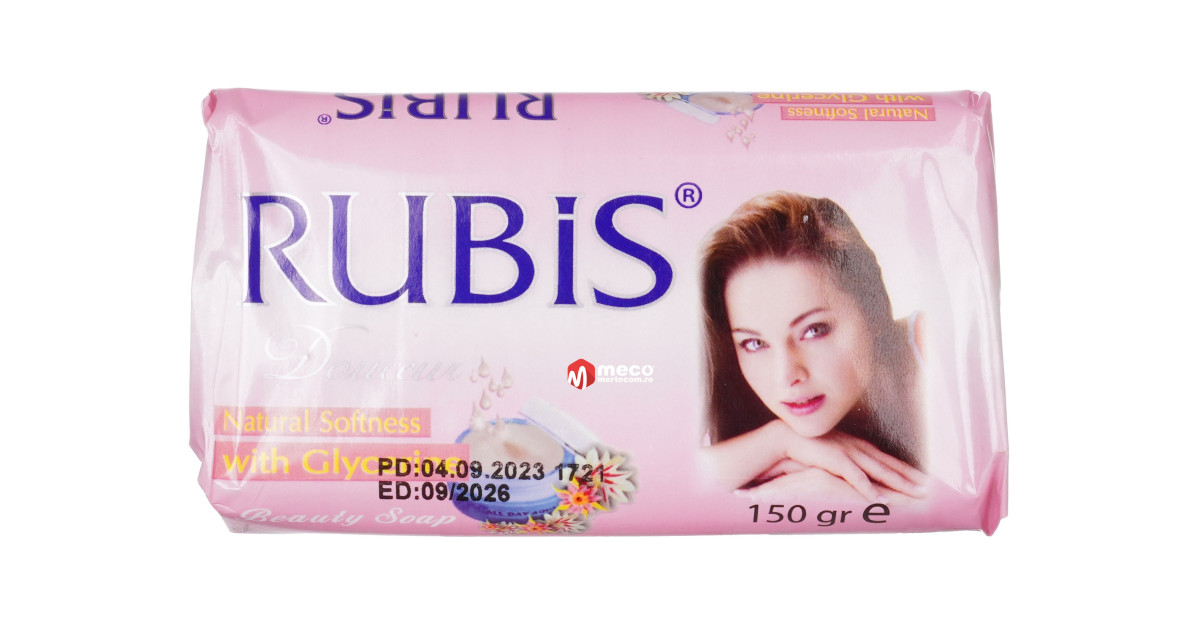 Sapun solid Rubis 150 gr Glicerina - Mertecom.ro