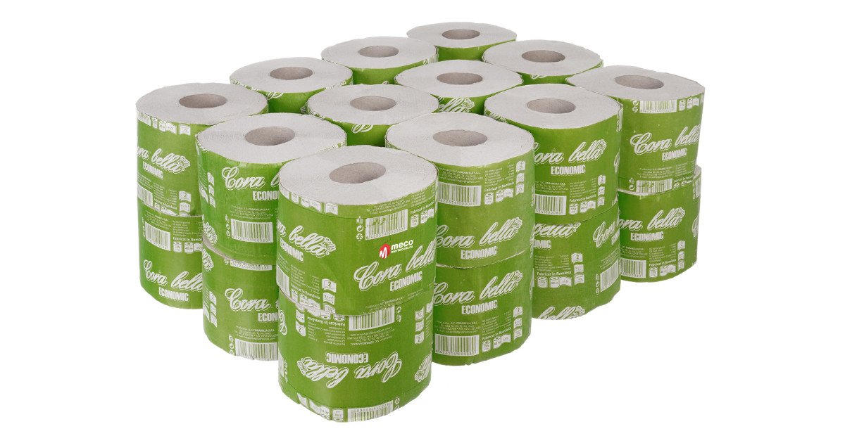 Hartie igienica Cora bella 24role 40m 2straturi - Mertecom