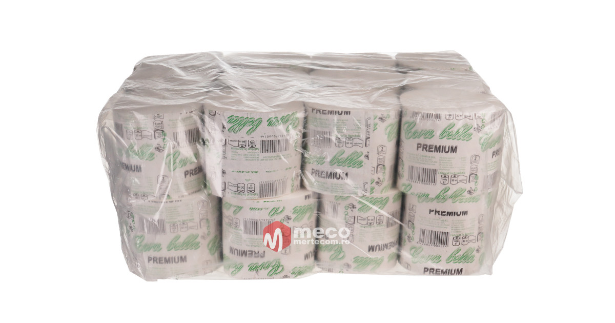 Hartie igienica Cora bella 24role 30m 2straturi alb - Mertecom.ro