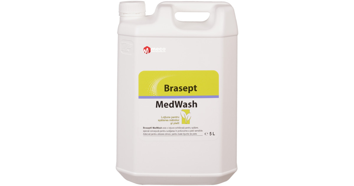 Lotiune pentru spalarea mainilor si pielii Brasept Medwash 5 litri ...