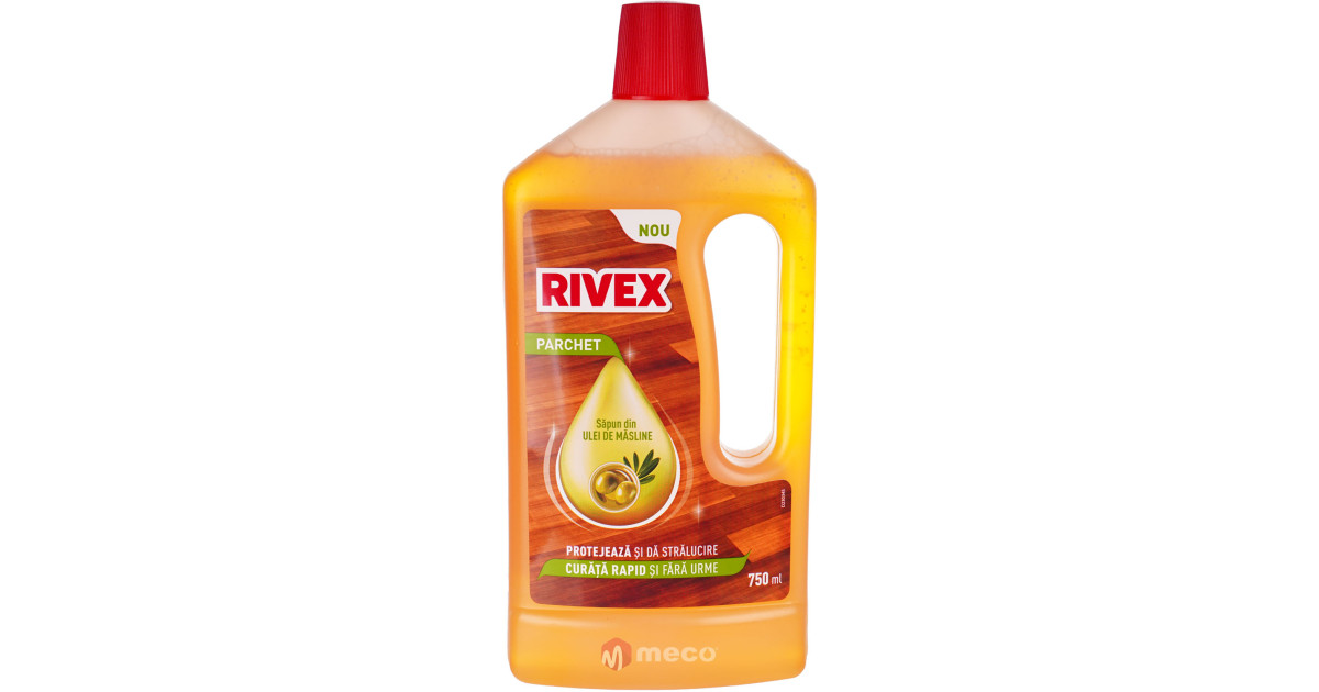 Rivex detergent pentru parchet cu ulei de masline 750ml - Mertecom