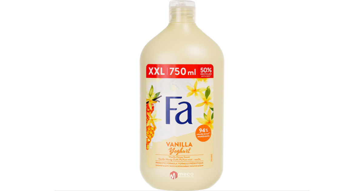 Gel de dus Fa 750ml (Vanilla Yogurt) - Mertecom