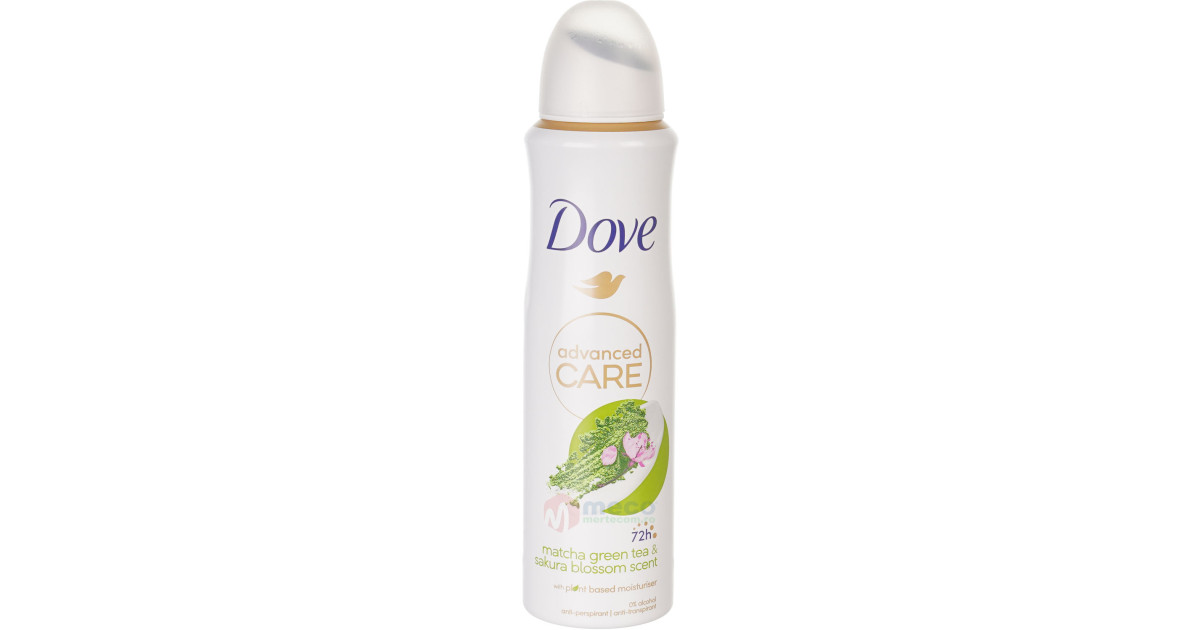 Deodorant spray Dove 150ml (Matcha Green Tea & Sakura Blossom) - Mertecom.ro